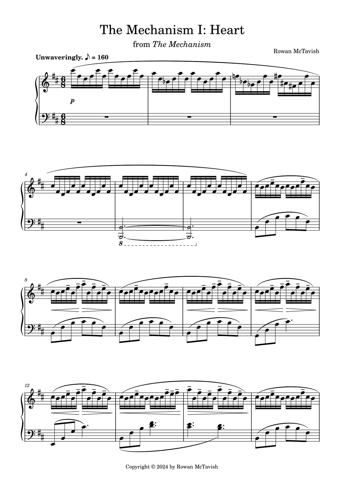 The Mechanism: The Mechanism I: Heart (PDF) – Rowan McTavish Piano